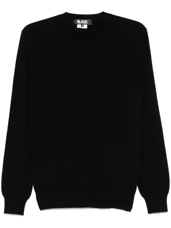 BLACK COMME DES GARÇONS Wool Sweater
