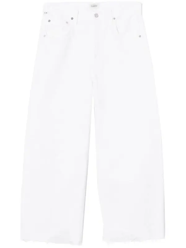Citizens Of Humanity Distressed Cropped Jeans