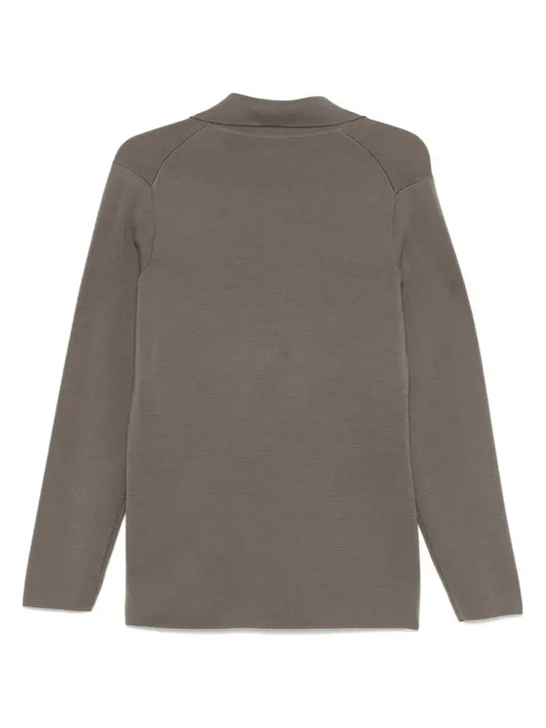 DELL'OGLIO Double-breasted Merino Wool Blazer