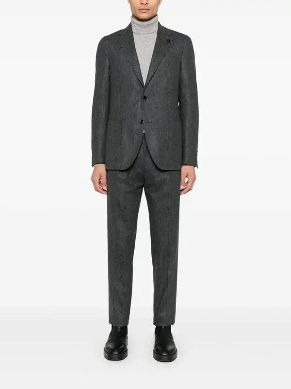 LARDINI Striped Suit