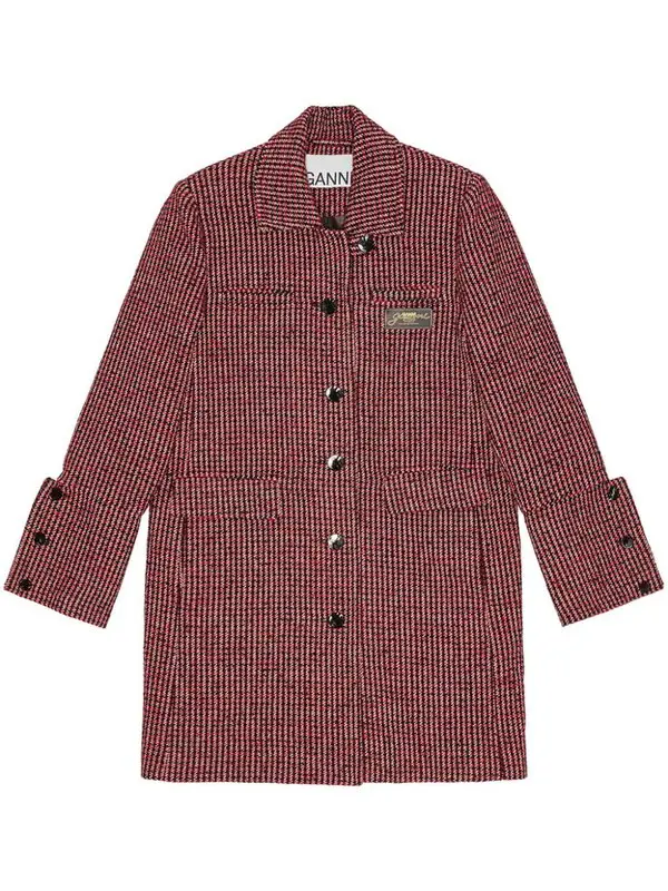GANNI Checked Jacket