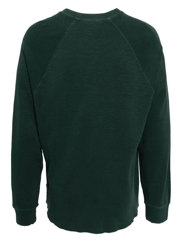 JAMES PERSE Raglan-sleeve Mesh T-shirt