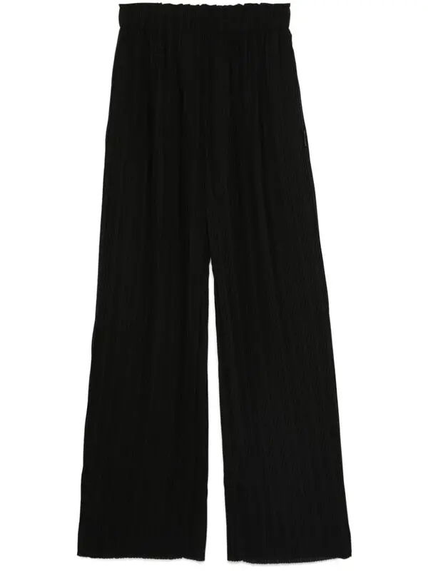 Hugo Boss Plissé Crepe Trousers