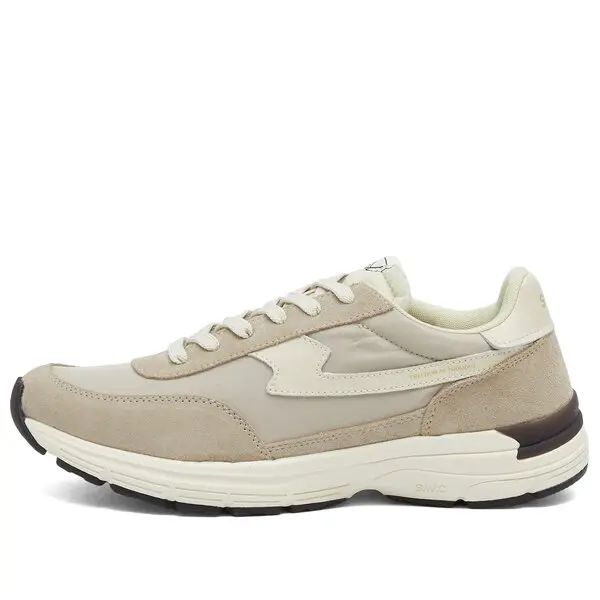 S.W.C STEPNEY WORKERS CLUB Osier S-strike Sneakers - Lt Grey White
