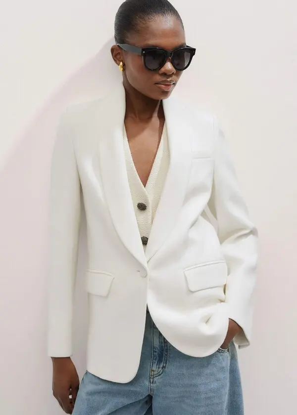 ME+EM Shawl Collar Tux Blazer