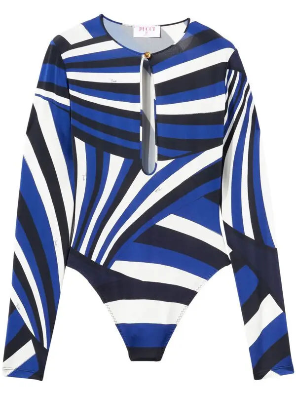 Emilio Pucci Iride-print Bodysuit
