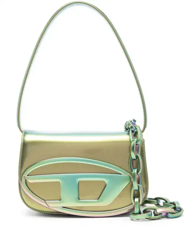 Diesel 1dr-Iconic Shoulder Bag - Green | Editorialist