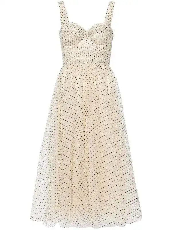 zimmermann tulle midi dress Zimmermann Tulle Corset Midi Dress