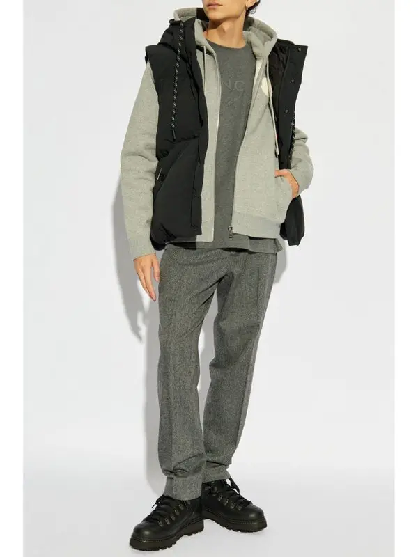 Moncler Herringbone Tailored Trousers