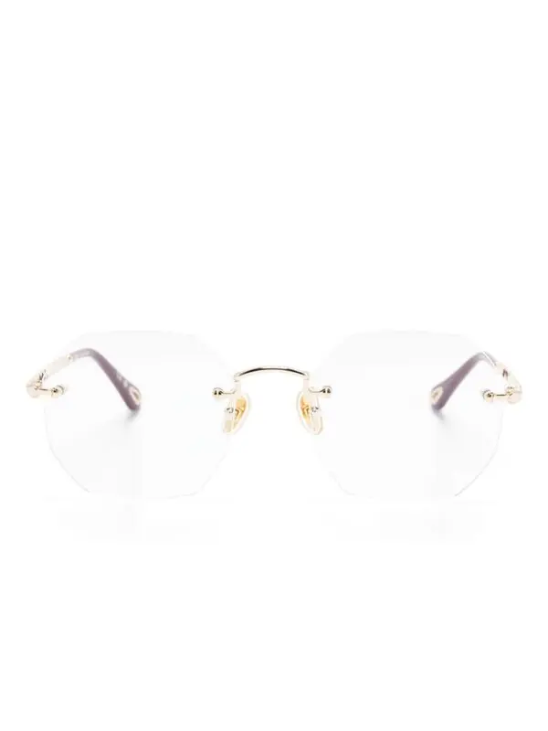 Chloé Geometric-lens Glasses