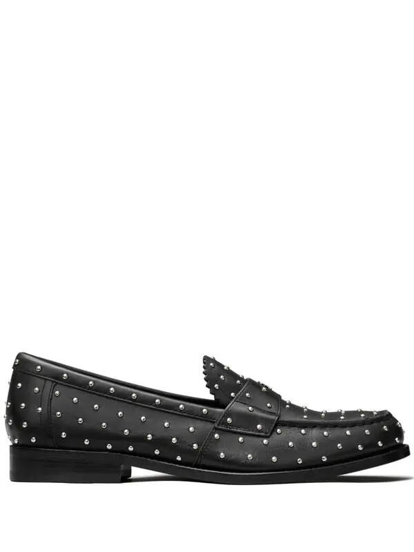 Tory Burch Classic Studded Loafers - Black