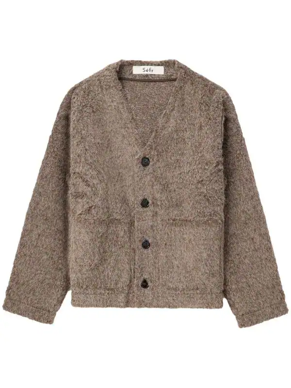 SéFr Arlo Cardigan In Neutrals - 28% Off | Editorialist