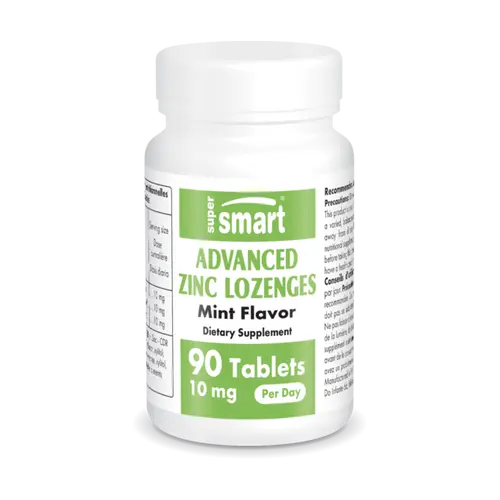 SUPERSMART Advanced Zinc Lozenges 10mg