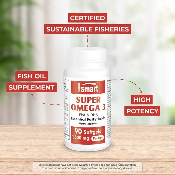 SUPERSMART Super Omega 3 1500mg