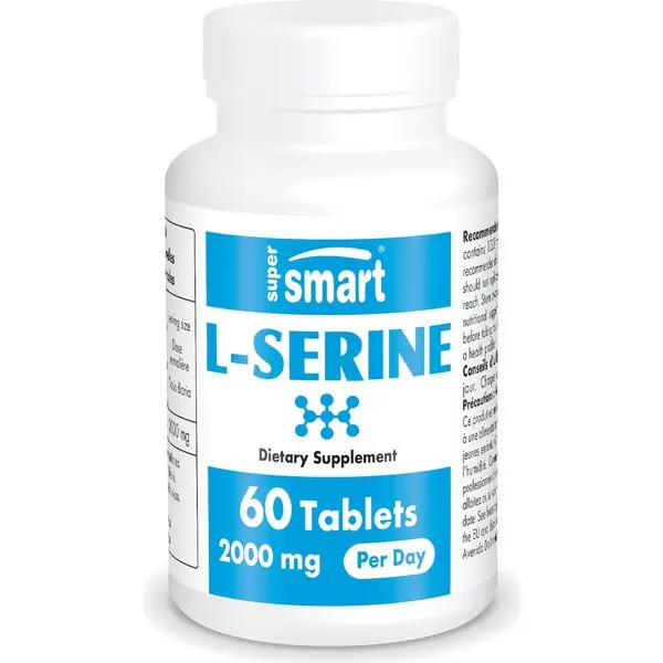 SUPERSMART L-serine Supplement 2000mg