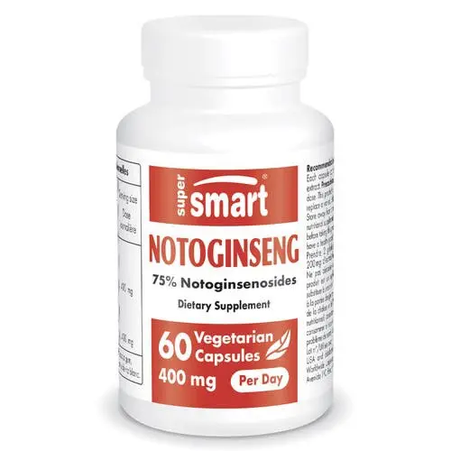 SUPERSMART Notoginseng 400mg Per Day
