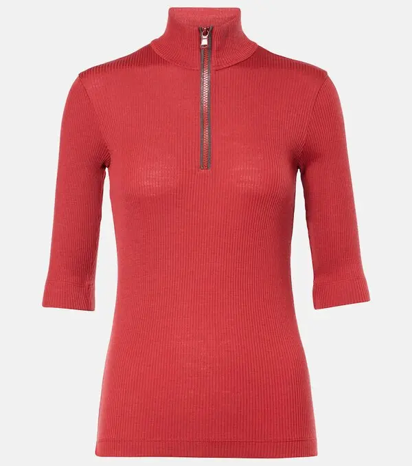 Brunello Cucinelli Wool Turtleneck Top