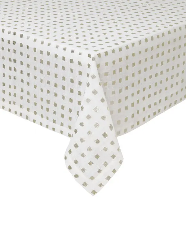 MODE LIVING Antibes Tablecloth, 66" X 108 - Gold