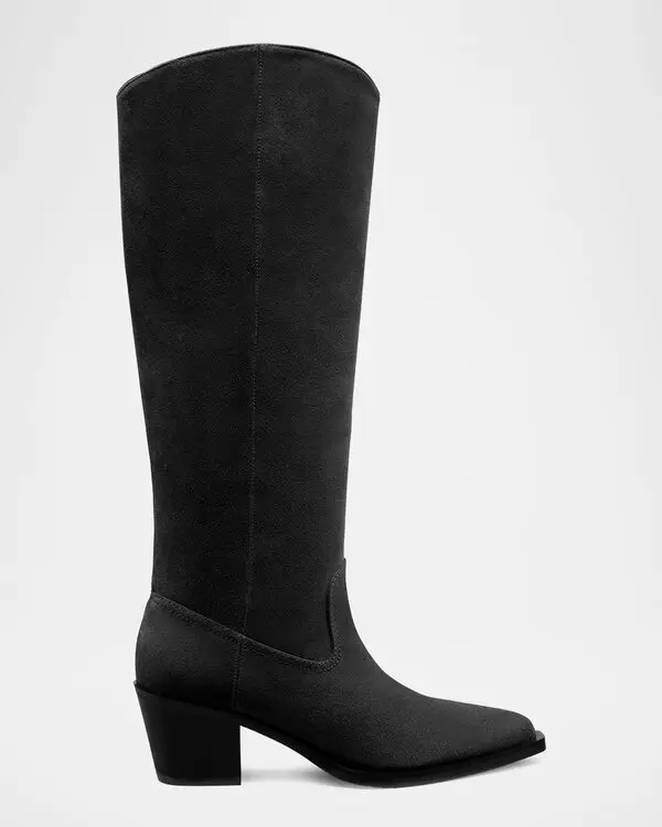 STUART WEITZMAN Tate Knee-high Boots - Black