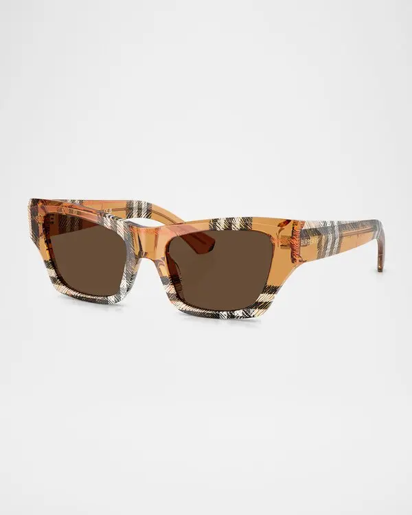 Burberry Cat Eye Sunglasses - Whitemulti