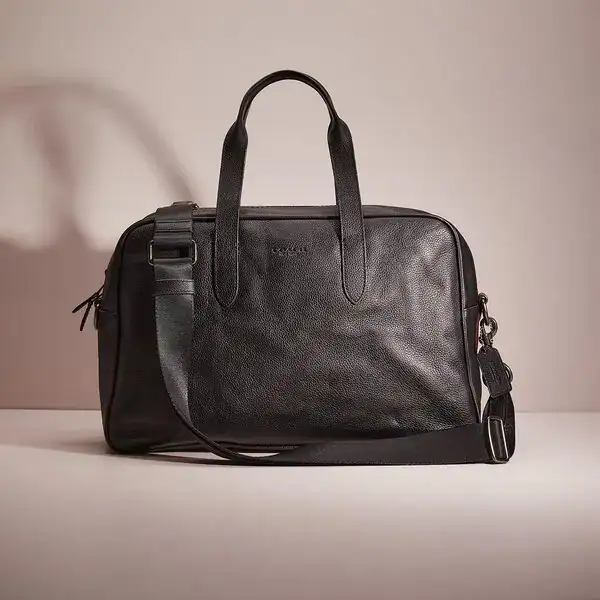 Coach Restored Metropolitan Soft Carryall Gunmetal/Black