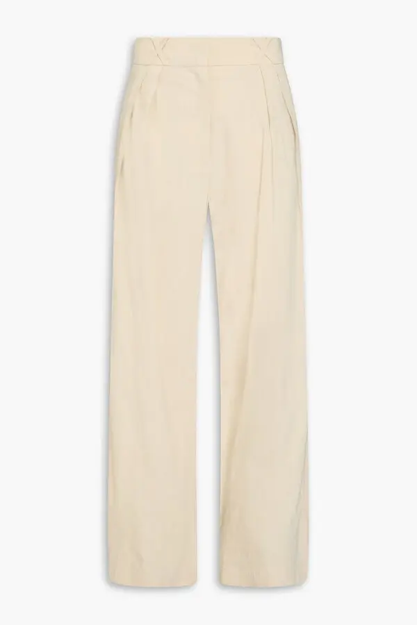 RÓHE Linen-blend Wide-leg Pants