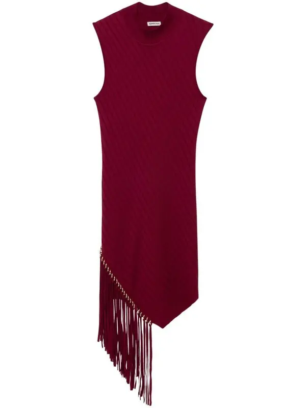 Simkhai Claire Fringed Dress