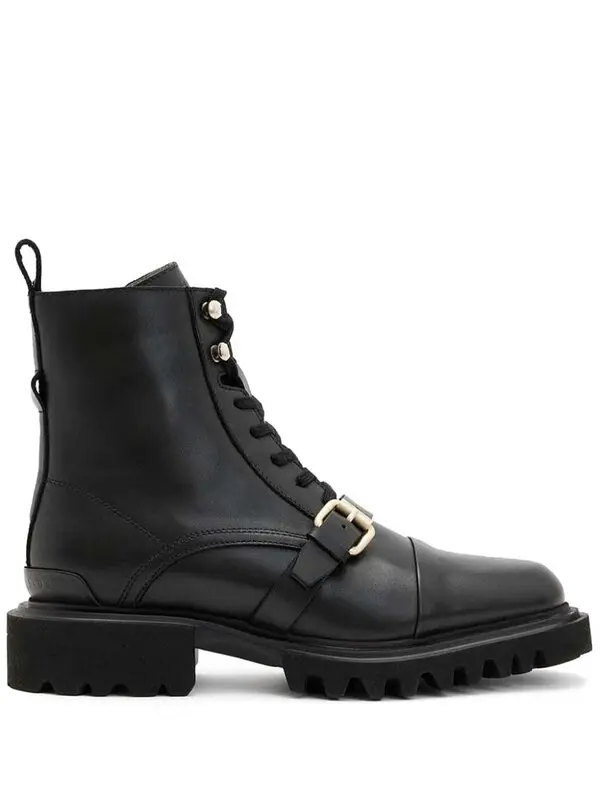 All Saints Tori Leather Boots - Black