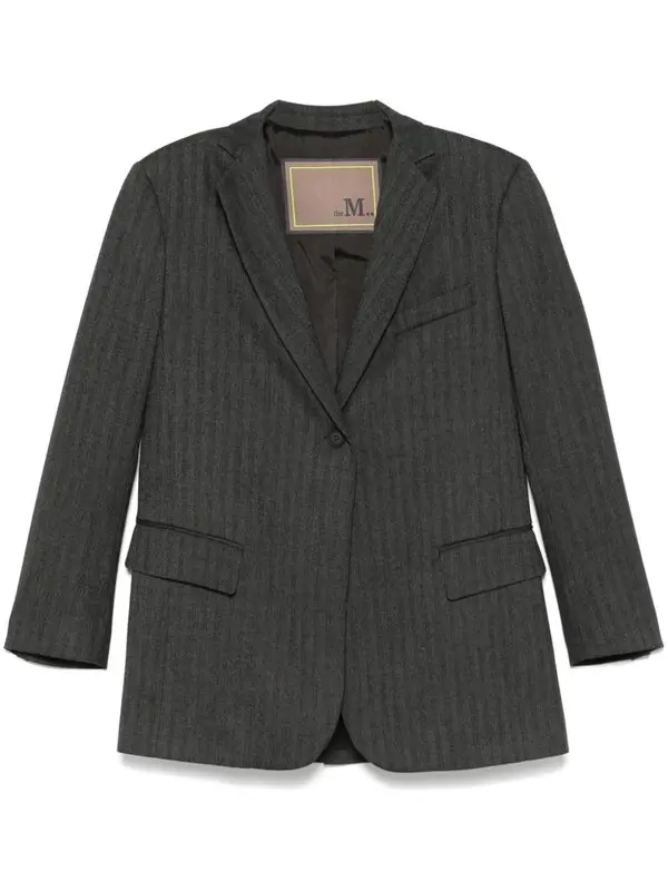 THE M Clara Herringbone Blazer