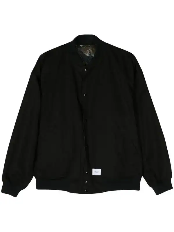 WTAPS Reversible Bomber Jacket - Black | Editorialist