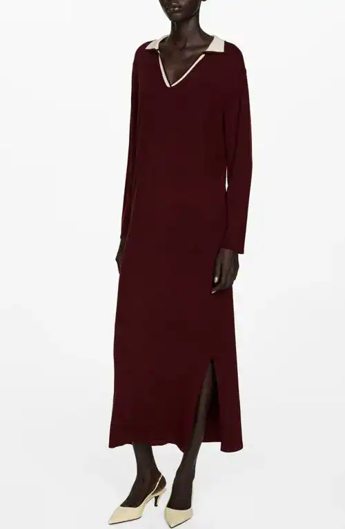 burgundy active dress Macade Golf | Women's Cora Players Dress - Burgundy | Size: M | Red main image 0