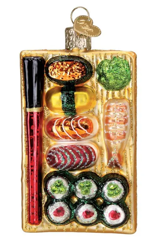 OLD WORLD CHRISTMAS Sushi Platter Ornament
