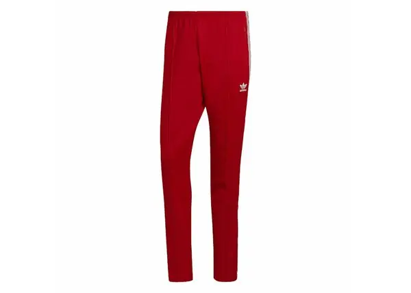 Adidas Adicolor Classics Beckenbauer Track Pants - Better Scarelet Red/white