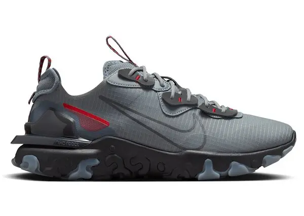 Nike React Vision Sneakers - Cool Grey/university Red/anthracite
