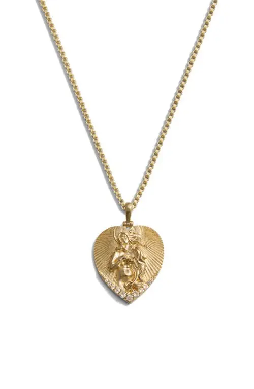AWE INSPIRED Special Edition Aphrodite Pendant Necklace - 14k Gold Vermeil