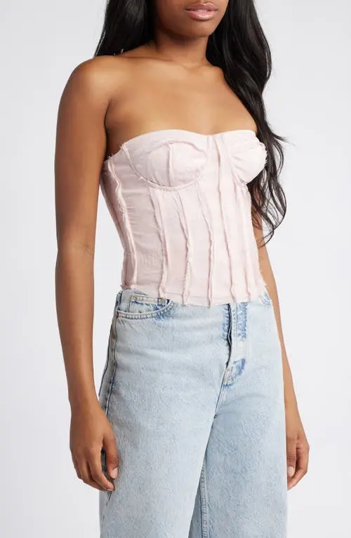 MISTRESS ROCKS Strapless Corset Top