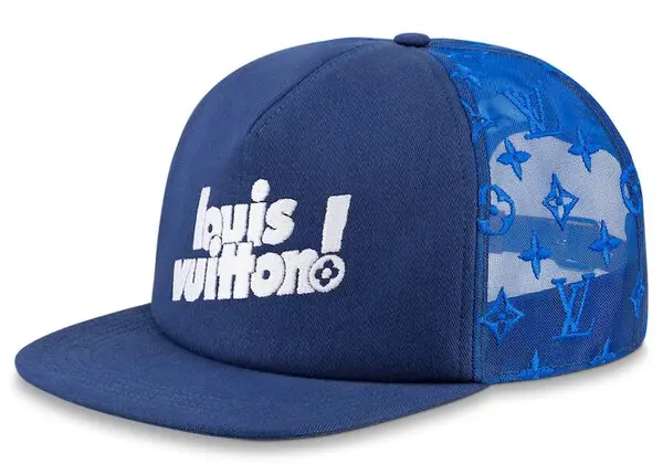 LOUIS VUITTON Embroidered Mesh Cap