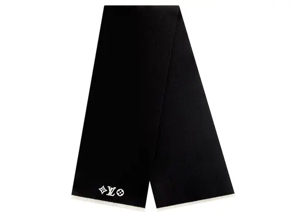 LOUIS VUITTON Headline Scarf - Black