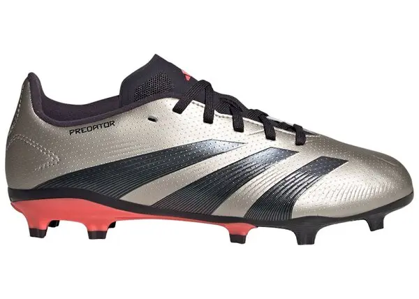 Adidas Predator League Fg - Platinum Metallic/aurora Black/turbo