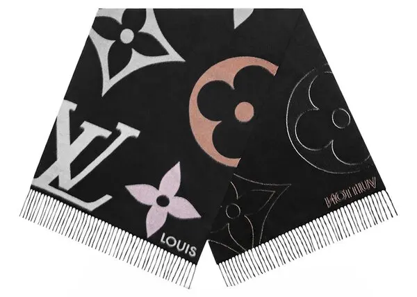 LOUIS VUITTON The Ultimate Scarf - Black