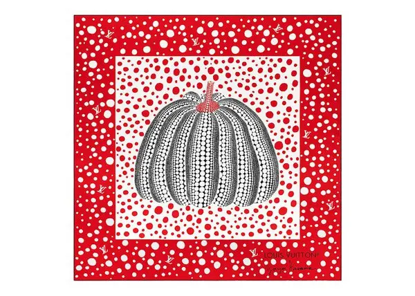 LOUIS VUITTON X Yayoi Kusama Infinity Dots Square 90