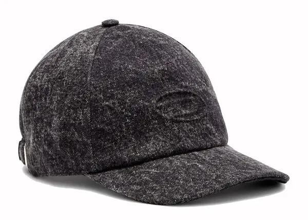 Diesel Cspalm Baseball Cap In Washed Denim