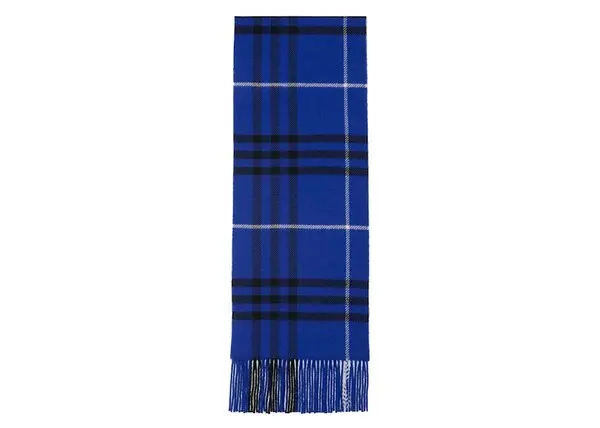 Burberry Check Wool Cashmere Scarf