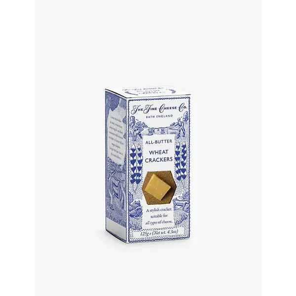 THE FINE CHEESE CO All-butter Wheat Crackers 125g