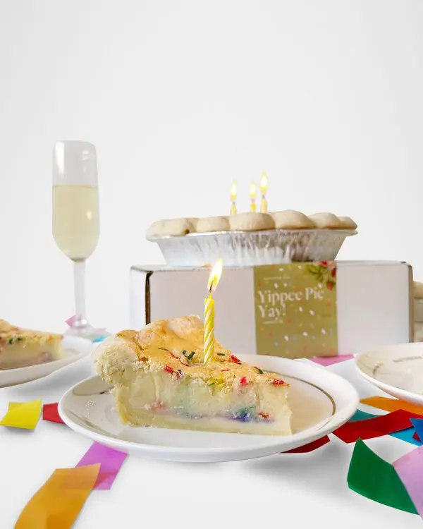 EMPORIUM PIES Yippee Pie Yay Confetti Chess Pie, Serves 8-10
