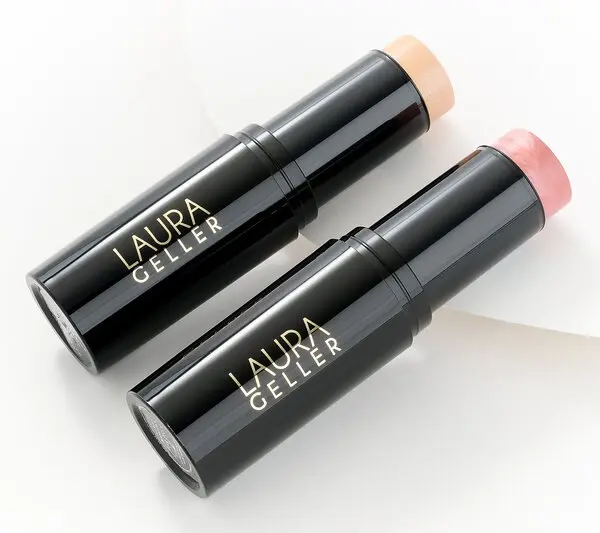 Laura Geller Beauty Italian Marble Blush & Highlighter Stick Duo