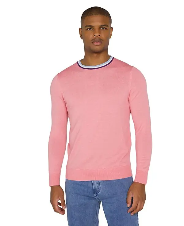 REDVANLY Robinson Sweater - Peony