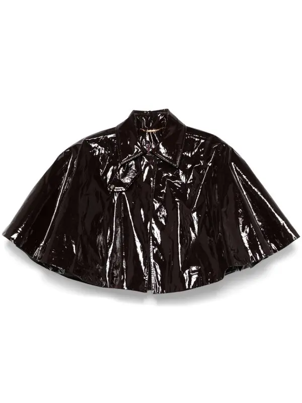 Chloé Lacquered Short Cape