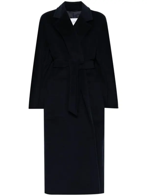 Max Mara Locri Mid-length Coat - Blue
