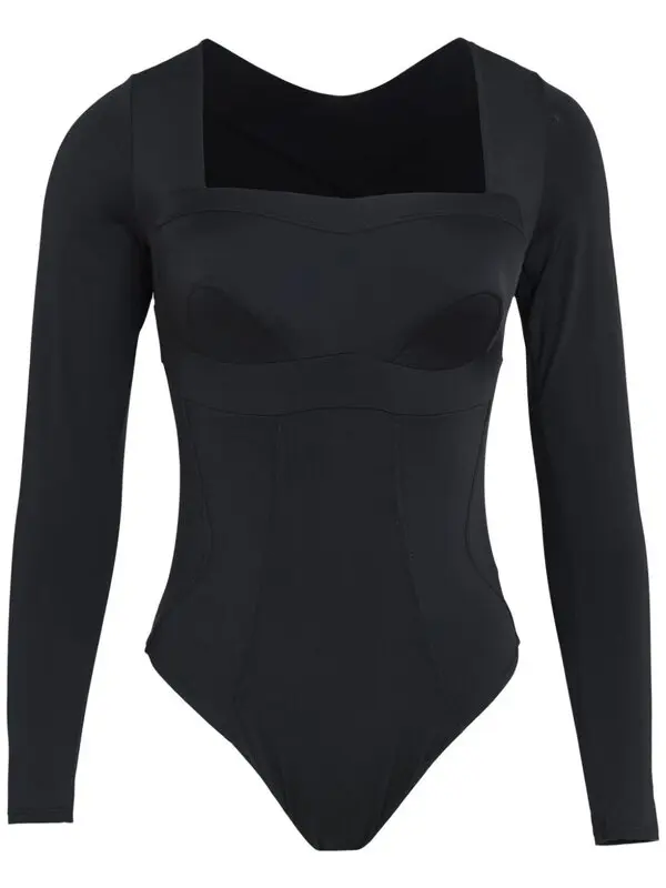 AMIR SLAMA Square Neck Top
